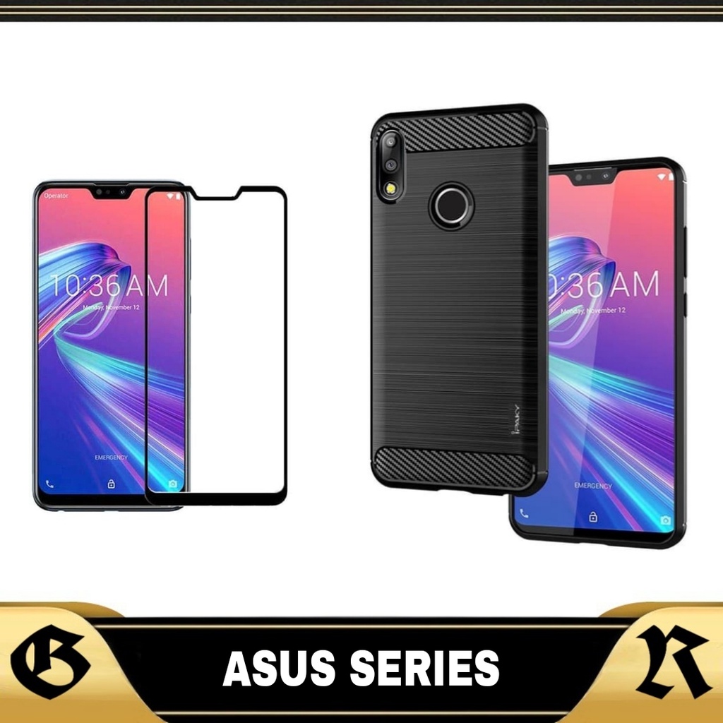 Jual PROMO CASE CARBON Asus Zenphone Max Pro M2 Max Pro M1 Softacase ...