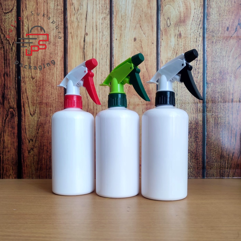 Jual Botol big triger 500ml putih Pet/Botol kispray/Botol semprotan/Botol spray 500ml | Shopee ...