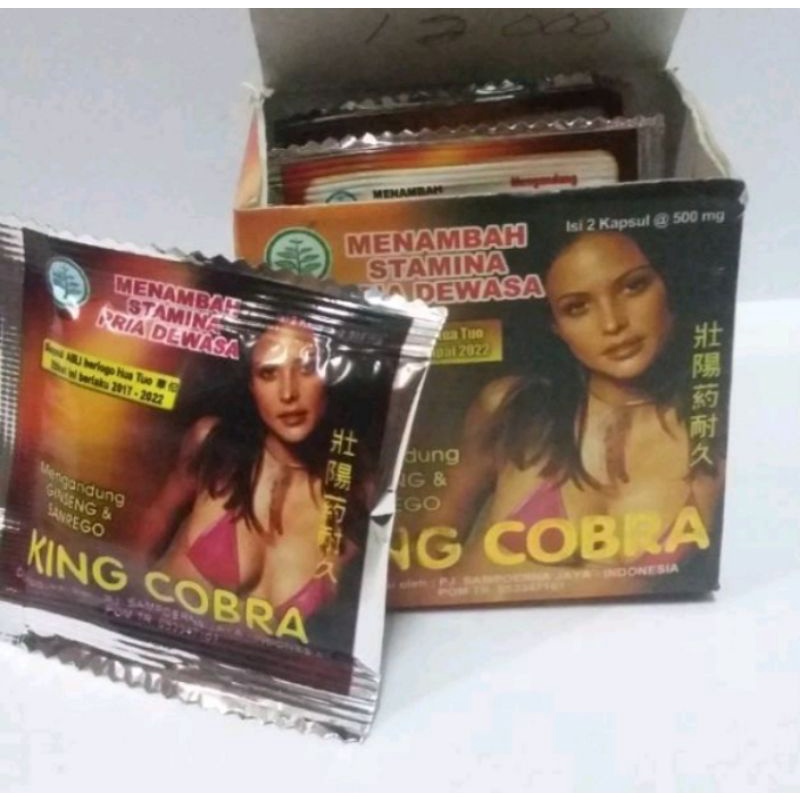 Jual King Cobra Kapsul | Shopee Indonesia