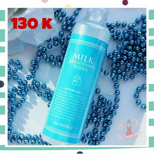 Jual SECRET KEY Milk Brightening Toner - 248ml. | Shopee Indonesia
