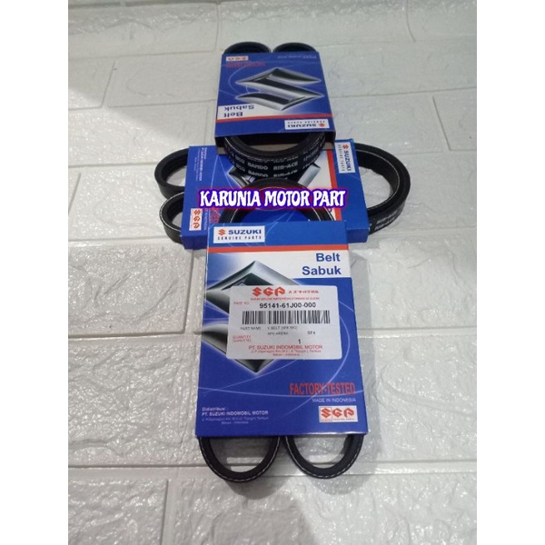 Jual V-BELT-VAN BELT-TALI KIPAS AC SUZUKI APV ARENA KATANA ACCENT 4PK ...