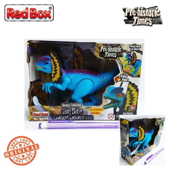 Jual Dollku | Red Box Toy Pre-Historic Times Big Bite Dilophosaurus ...