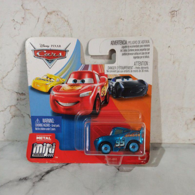 Jual Mini Racer Cars Dinoco Lightning McQueen | Shopee Indonesia