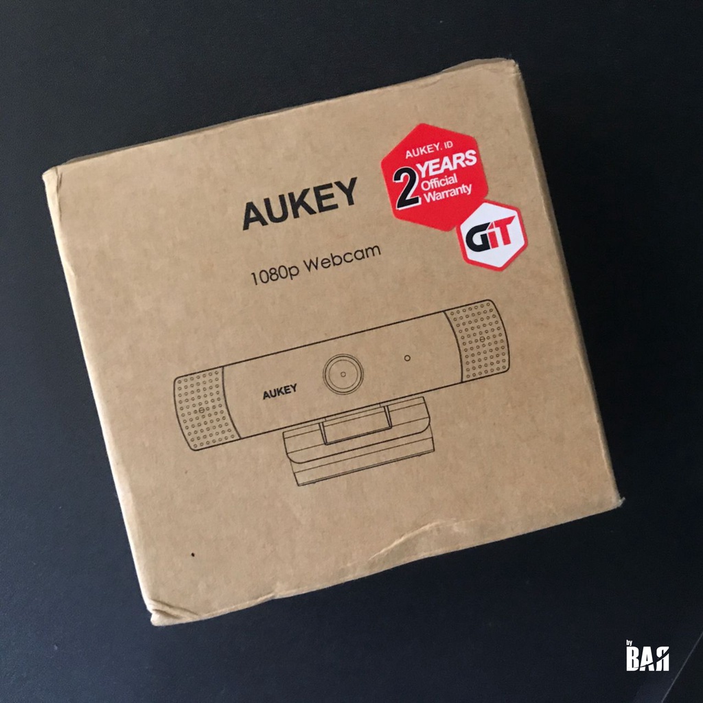 Jual Aukey Webcam PC-LM1E Overview Full HD Video 1080p | Shopee Indonesia
