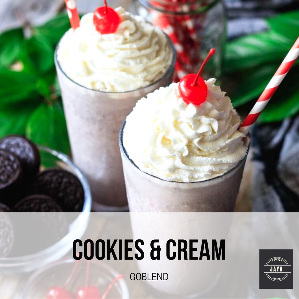 Jual Bubuk Minuman Rasa COOKIES AND CREAM 1Kg / Serbuk Minuman Instan ...