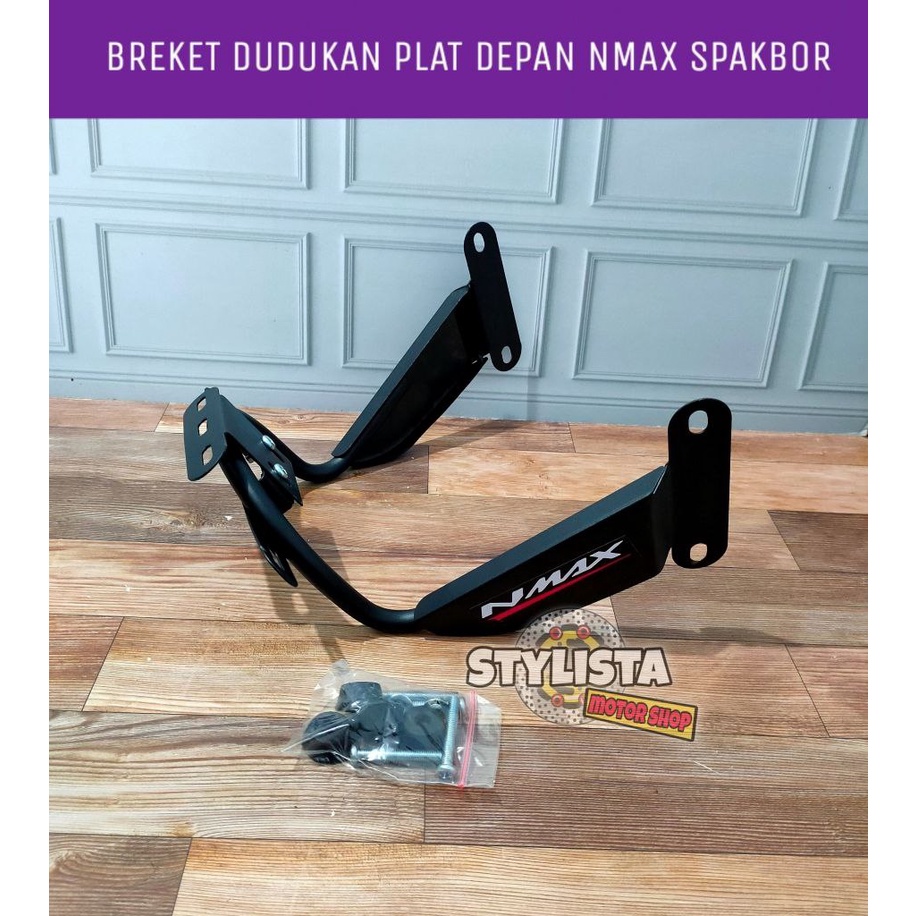Jual DUDUKAN PLAT NOMOR BESI TEBAL NMAX BREKET PLAT NMAX DI SPAKBOR ...