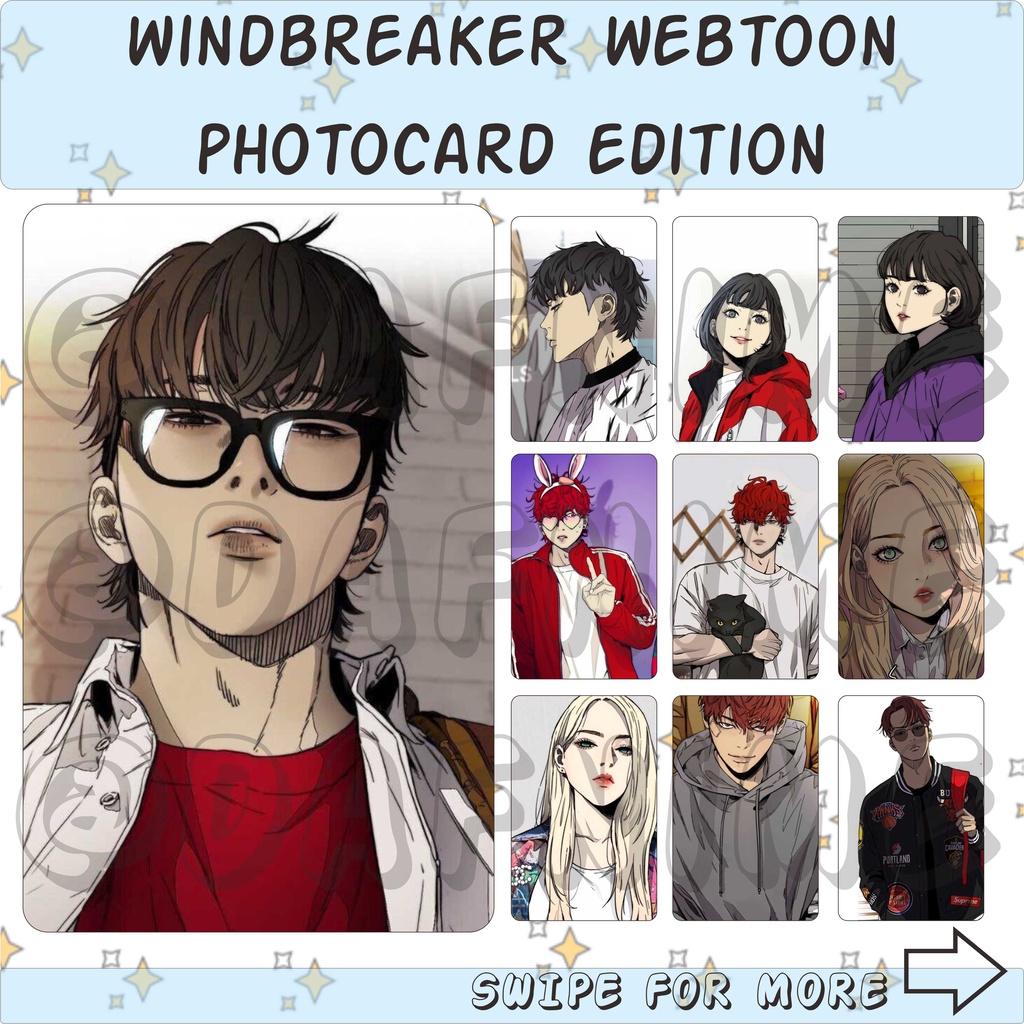 Jual WINDBREAKER WEBTOON PHOTOCARD EDITION | Shopee Indonesia