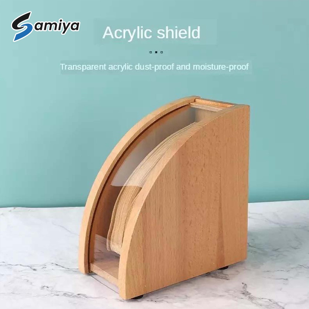 Jual tempat kertas saringan kopi v60 / wooden storage box coffee filter ...