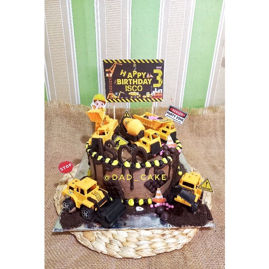 Jual kue tart excavator /kue ulang tahun anak | Shopee Indonesia