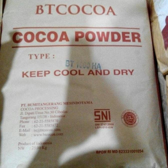 Jual Coklat bubuk BT COCOA / JAVA dark classic 1000 HA 500kg atau 25 KG SAK | Shopee Indonesia
