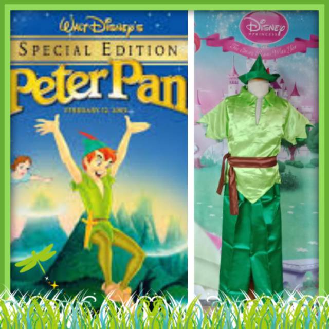 Jual Baju Kostum Peter Pan-Peter Pan Fairy | Shopee Indonesia