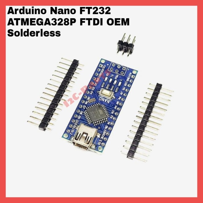 Jual Arduino Nano FT232 FTDI Atmega328P V3 FT232RL Board Solderless Pin I/O | Shopee Indonesia
