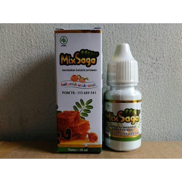 Jual Sale!! Mix Saga - Obat Batuk Tetes Daun Saga - Sariawan Dan Panas ...