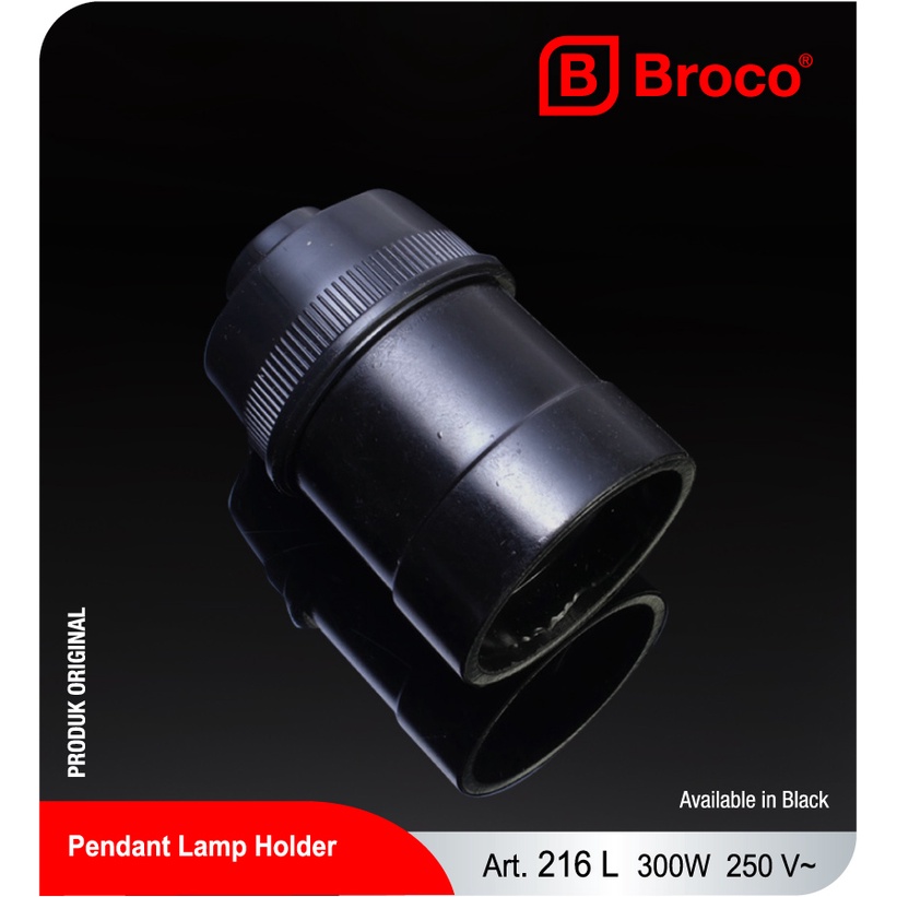 Jual Fitting Gantung BROCO 216L / Ceiling Gantung BROCO / Rumah Lampu BROCO / Fitting BROCO ...