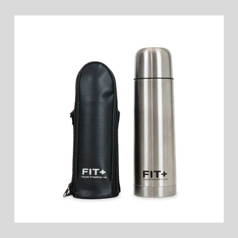 Jual Botol Termos Minuman Fit + Vacuum Flask Set Stainless Steel ...