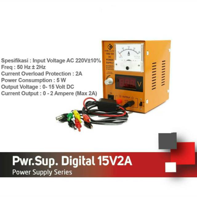 Jual POWER SUPPLY DIGITAL ANALOG / PSU DIGITAL ANALOG 2A CELLKIT ...