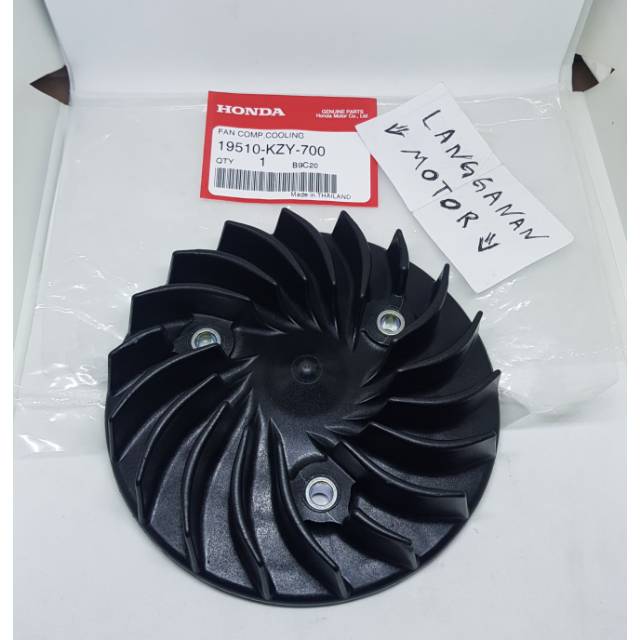 Jual Kipas Pendingin Radiator Fan Comp Cooling PCX 150 all vario Hitam ...