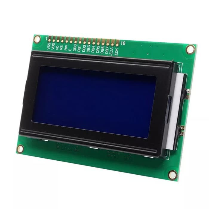 Jual LCD 1604 Display 16x4 Blue Green Backlight for Arduino | Shopee ...