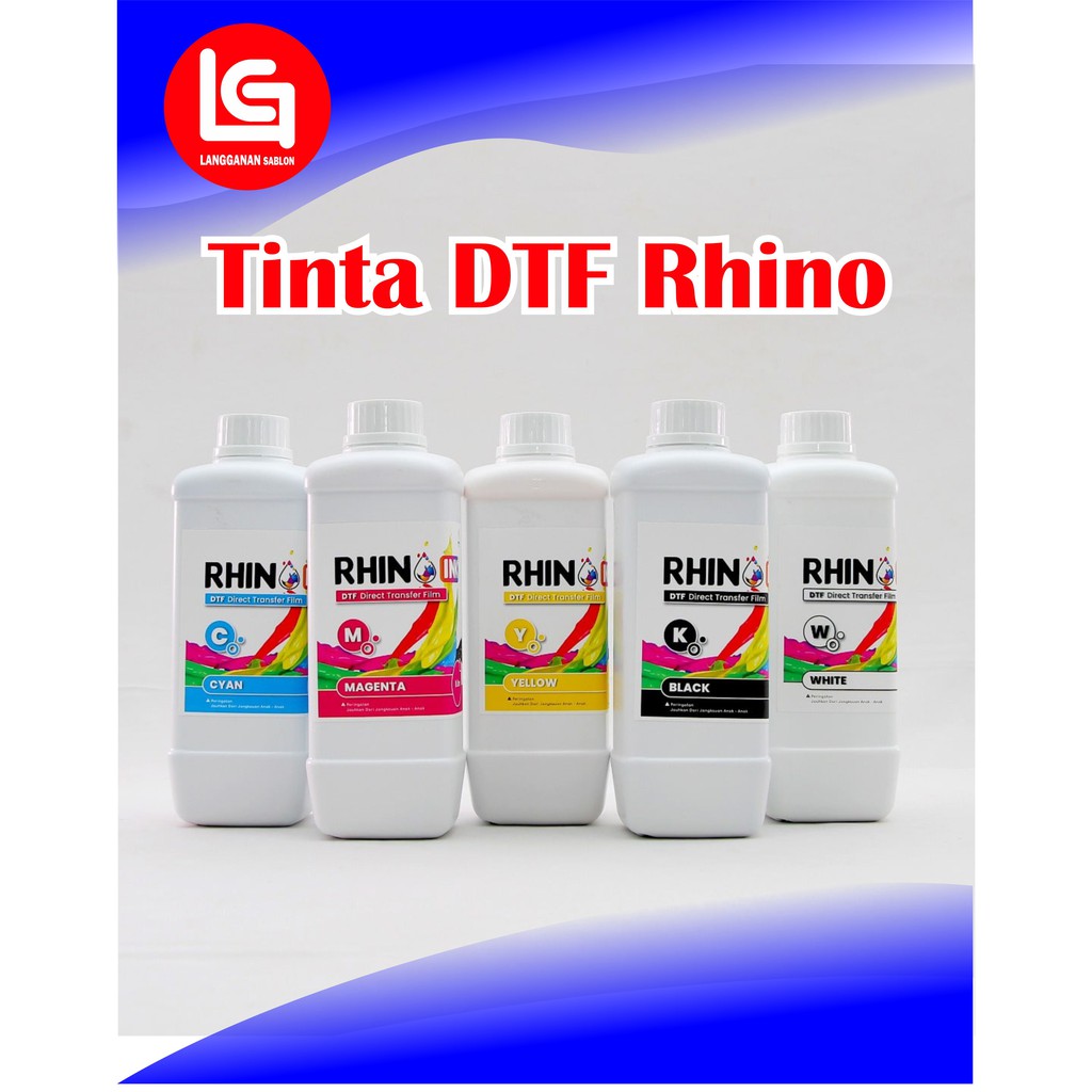 Jual Tinta DTF (Direct Transfer Film) RHINO | Shopee Indonesia