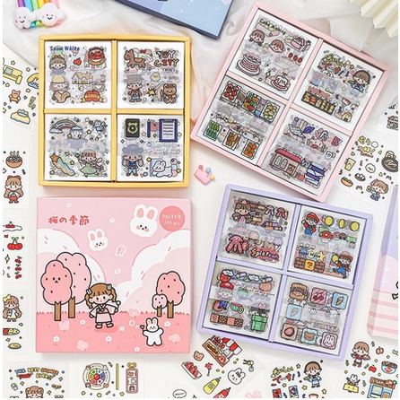 Jual PERLEMBAR Stiker Anak Lucu Unyu Gambar Unik Karakter Kartun Imut ...