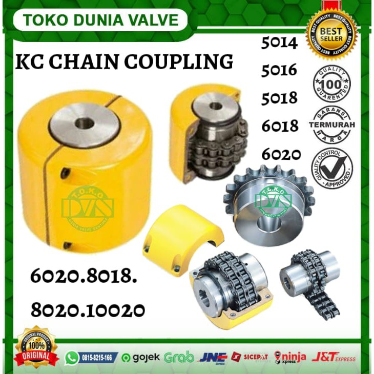 Jual KC 8020 CHAIN COUPLING MAX BORE 90mm - MURAH - ORIGINAL ...