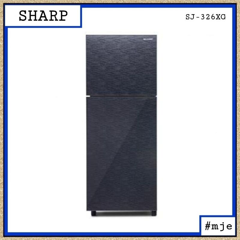 Jual KULKAS SHARP SJ-326XG / Dua Pintu , 256 Liter | Shopee Indonesia
