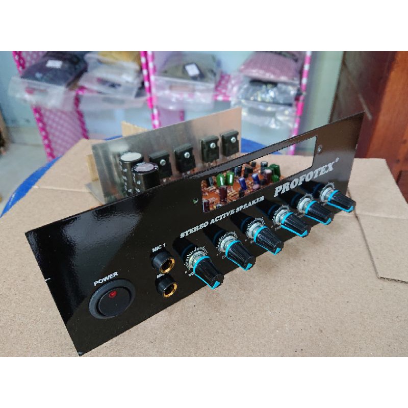 Jual modul kit mesin speaker aktif stereo subwofer plus mic echo ...