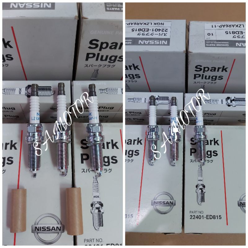 Jual Busi double iridium Livina Gran Livina March Latio asli japan ...