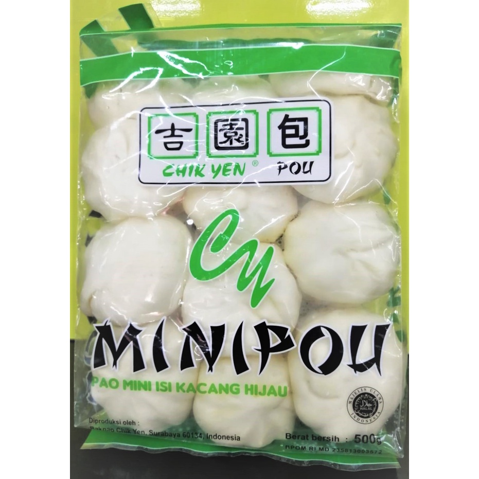 Jual Chikyen Mini Pao Kacang Hijau 500gr | Shopee Indonesia