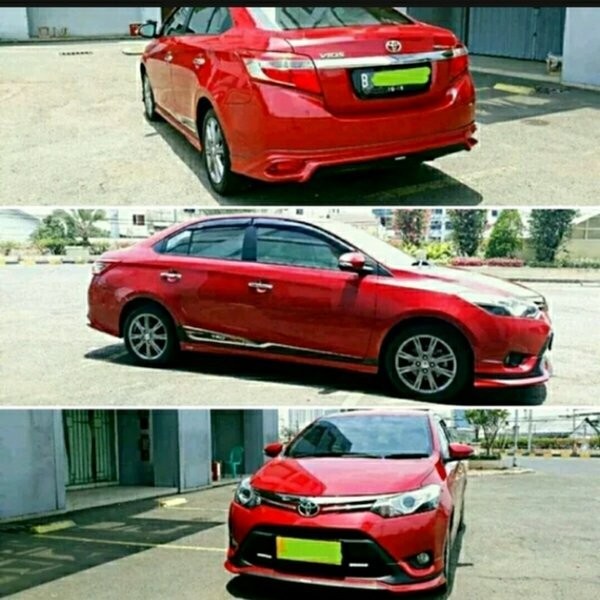 Jual bodykit toyota vios gen 3 2014-2016 model trd bodikit vios body ...