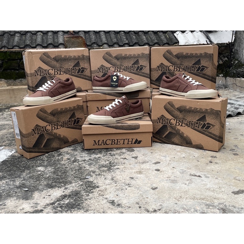 Jual Sepatu Macbeth Eliot Dark Brown Cement 100% Original Resmi ...