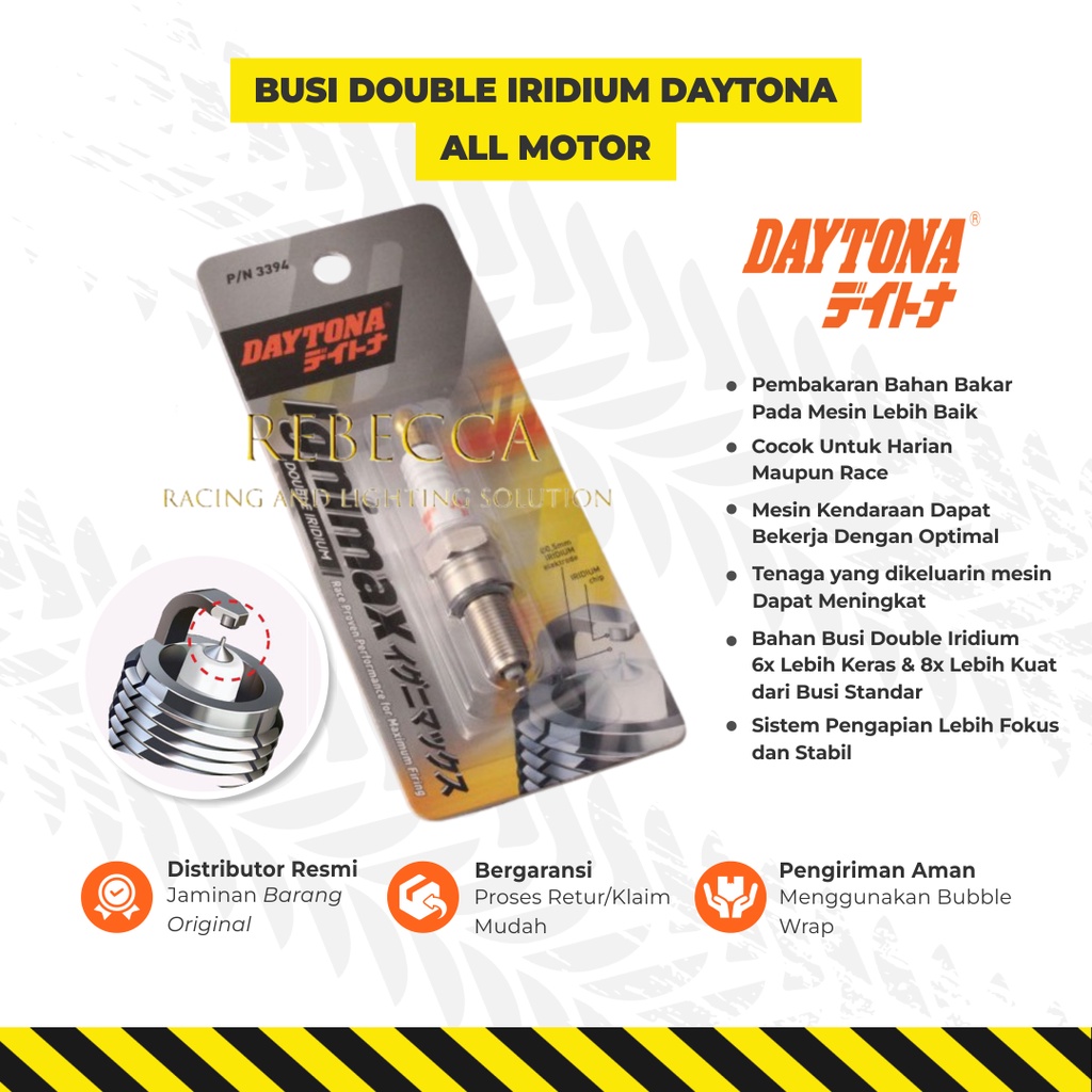 Jual Busi Racing Double Iridium Motor Matic Nmax Aerox Vario Beat Scoopy Daytona | Shopee Indonesia