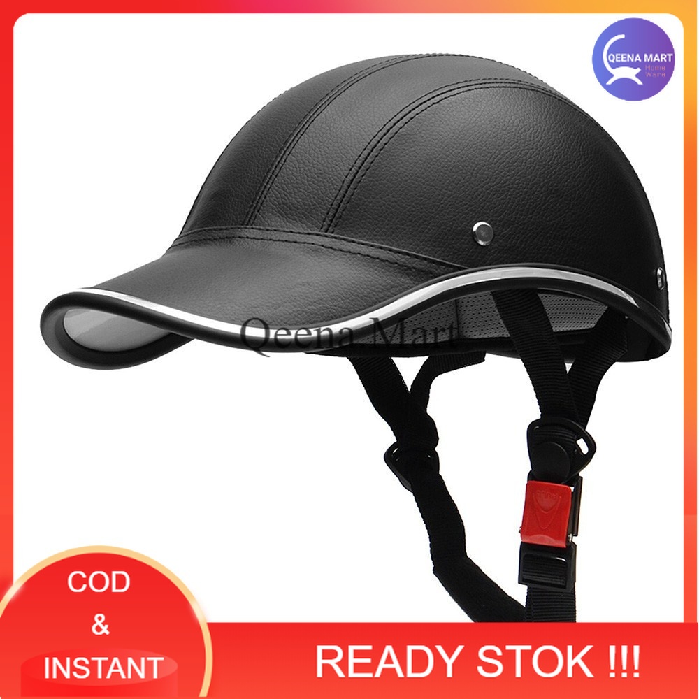Jual Helm Catok Sepeda Motor Model Baseball Cap - 1074 | Shopee Indonesia