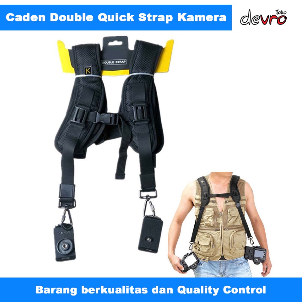 Jual Strap Kamera Caden Quick Rapid Shoulder Neck Strap Belt - Strap ...