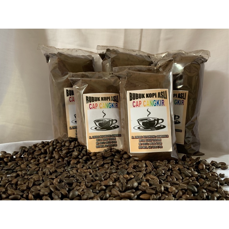 Jual kopi bubuk robusta asli 100% berat 1 kg kopi asli bengkulu ...