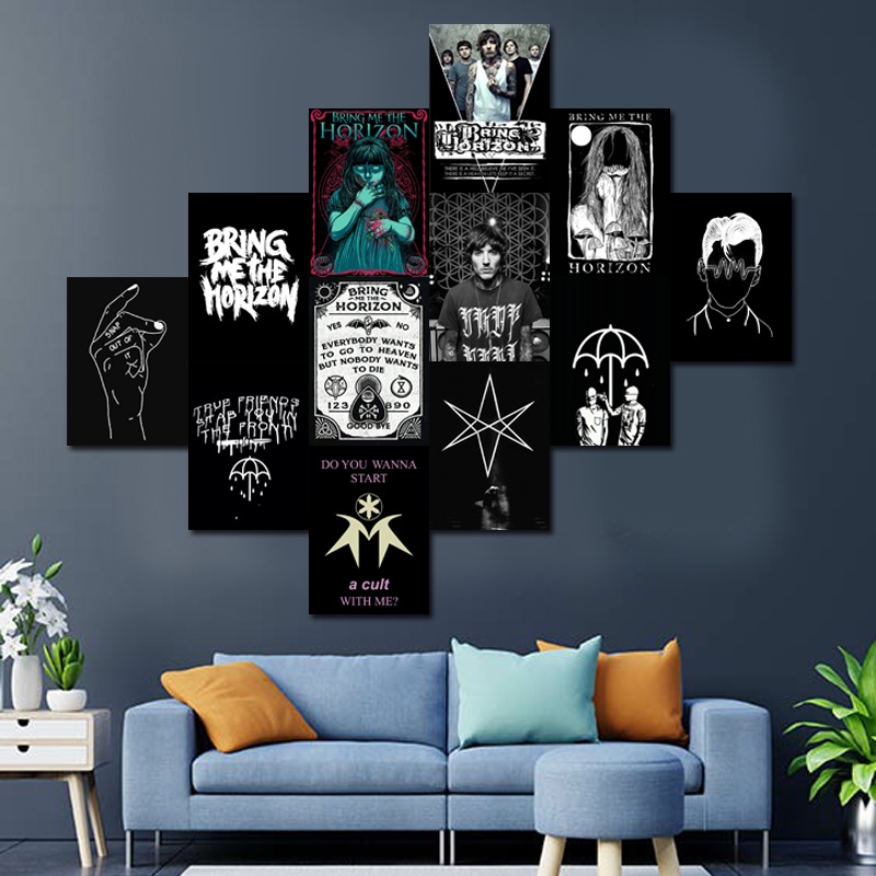 Jual Poster Dinding Kamar Cowok Horizon Ukuran A6 A5 A4 Model Aesthetic ...