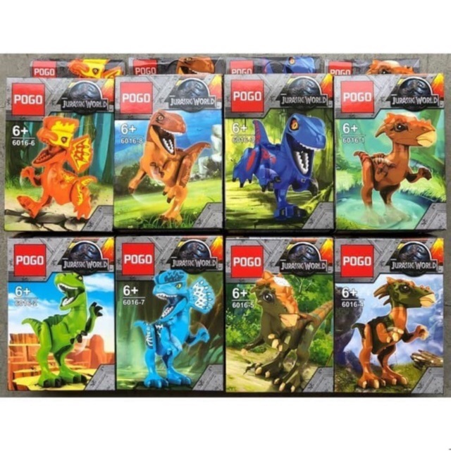 Jual Mainan Anak Lego Brick Pogo Dinosaurus Jurassic World set 8 ...