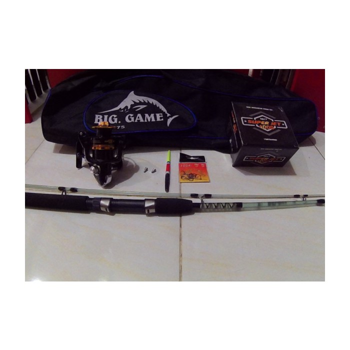 Jual Alat Pancing 1 SET PANCING LAUT DENGAN KEKUATAN HINGGA 12KG ...