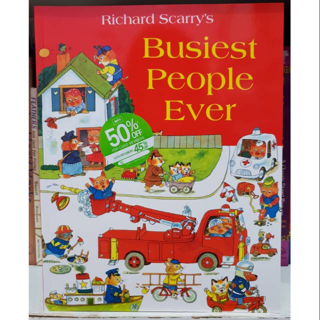Jual RICHARD SCARRY BUSIEST PEOPLE EVER | Shopee Indonesia