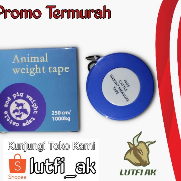 Jual Kualitas Terbaik || InY METERAN SAPI/ ALAT UKUR LINGKAR DADA SAPI ...