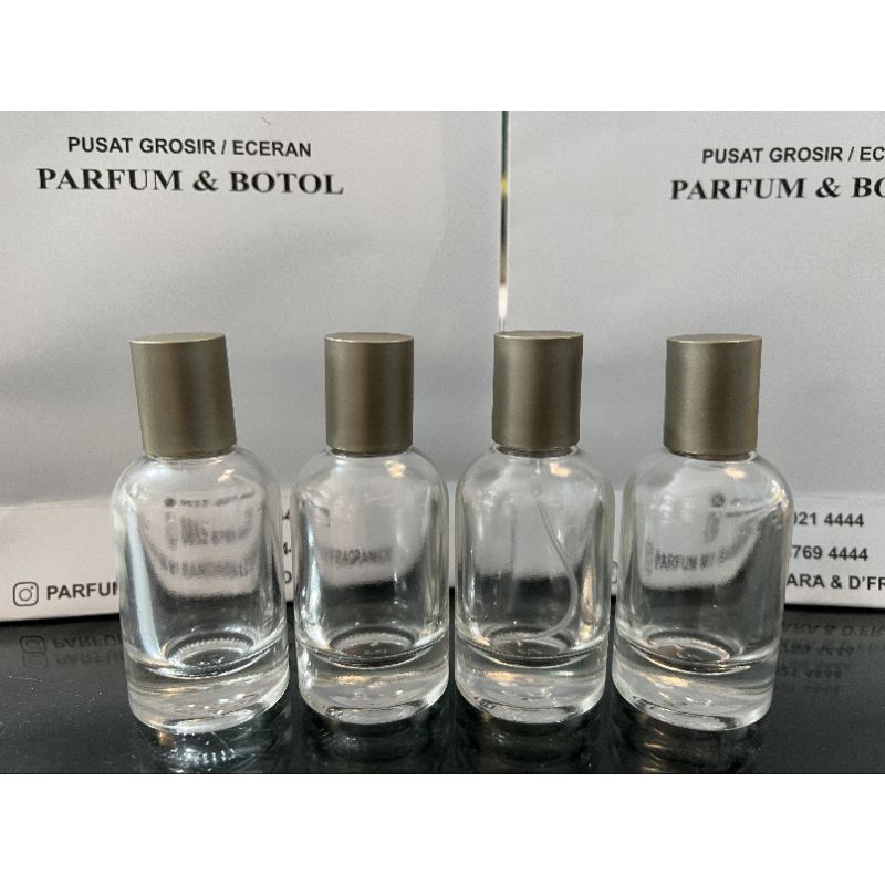 Jual BOTOL LE LABO 30 ML TUTUP SILVER GREY DRAT / PUTAR. | Shopee Indonesia