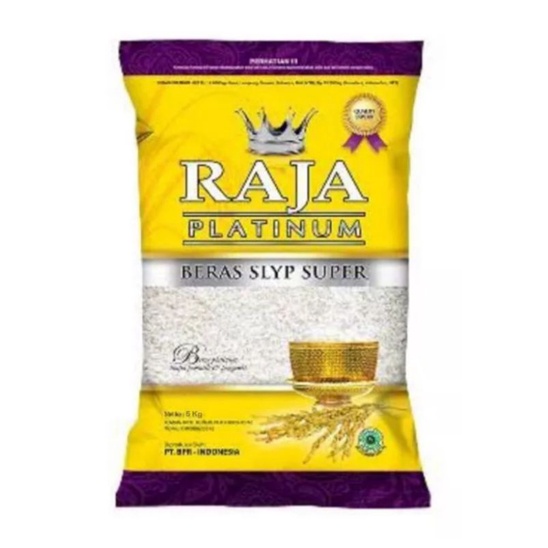Jual Beras Raja Platinum 5kg | Shopee Indonesia