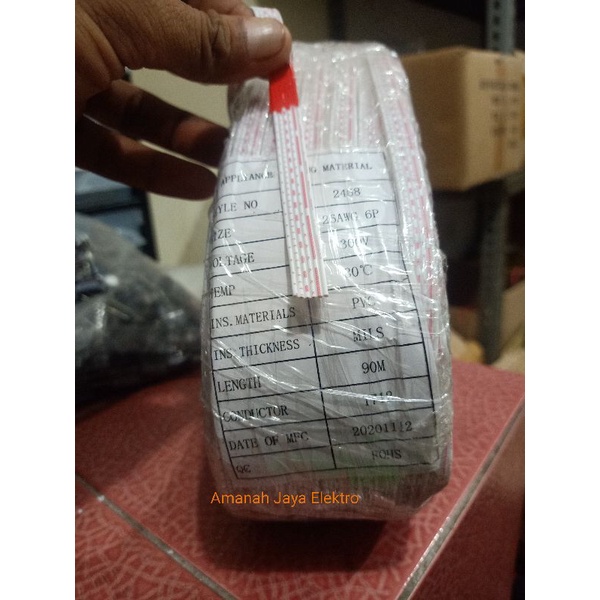 Jual kabel plat 6 jalur per meter | Shopee Indonesia