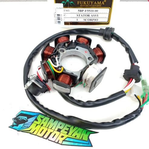 Jual Spull Stator Assy Crypton Fiz R Force 1 Jupiter Z Megapro Mono Supra Karisma Tiger Yamaha ...