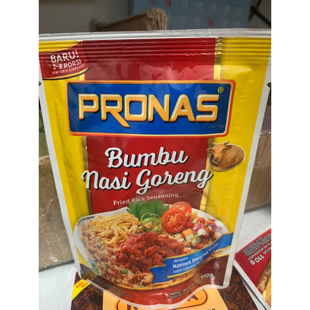 Jual Pronas Bumbu Nasi Goreng Kornet Sapi (Coklat) 110 G | Shopee Indonesia