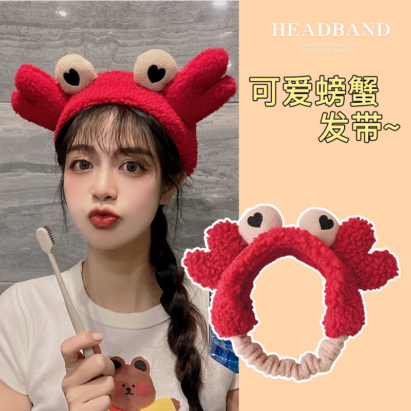 Jual AC013 Bandana Bando Headband Makeup atau Cuci Muka Motif Imut dan ...