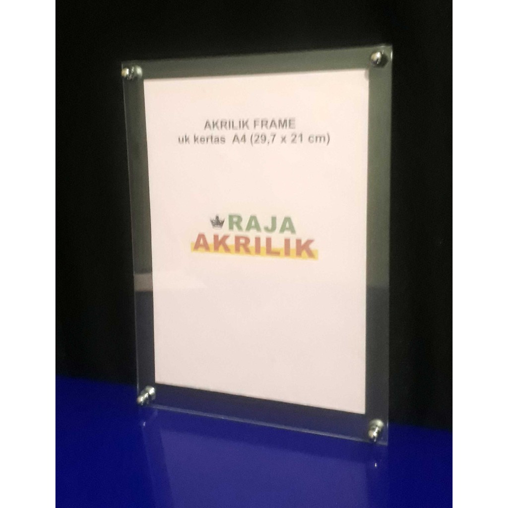 Jual Acrylic Frame A4 (Potrait) | Shopee Indonesia