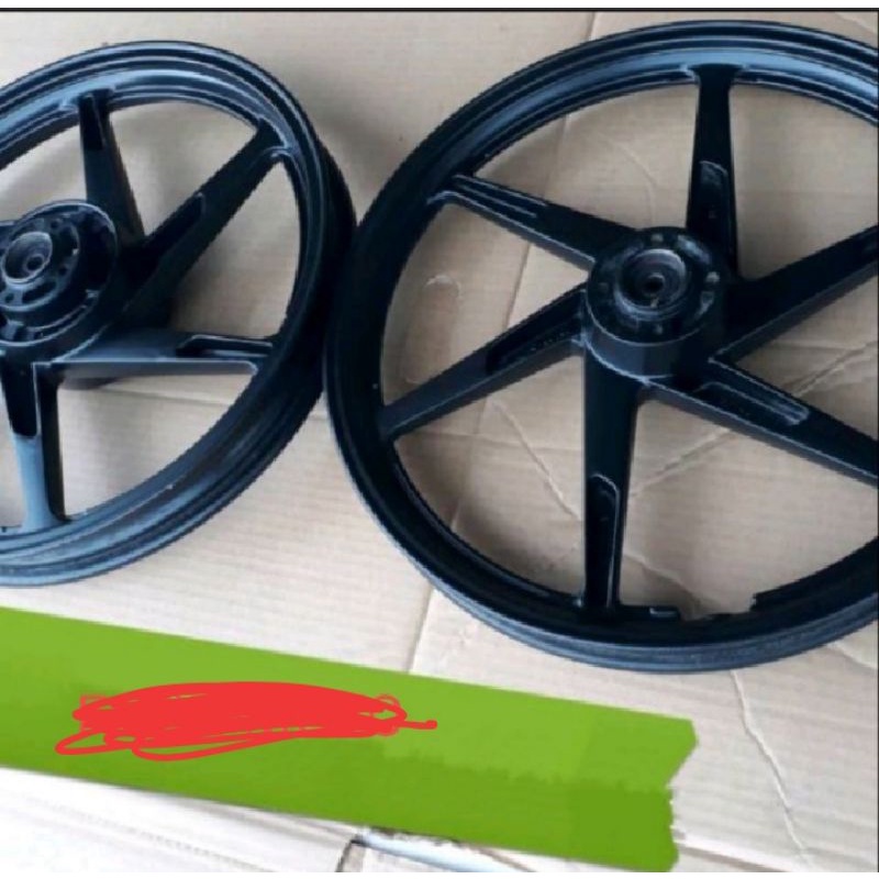 Jual velg racing Suzuki Satria 2tak satria hiu satria kotak PNP RK Coll ...