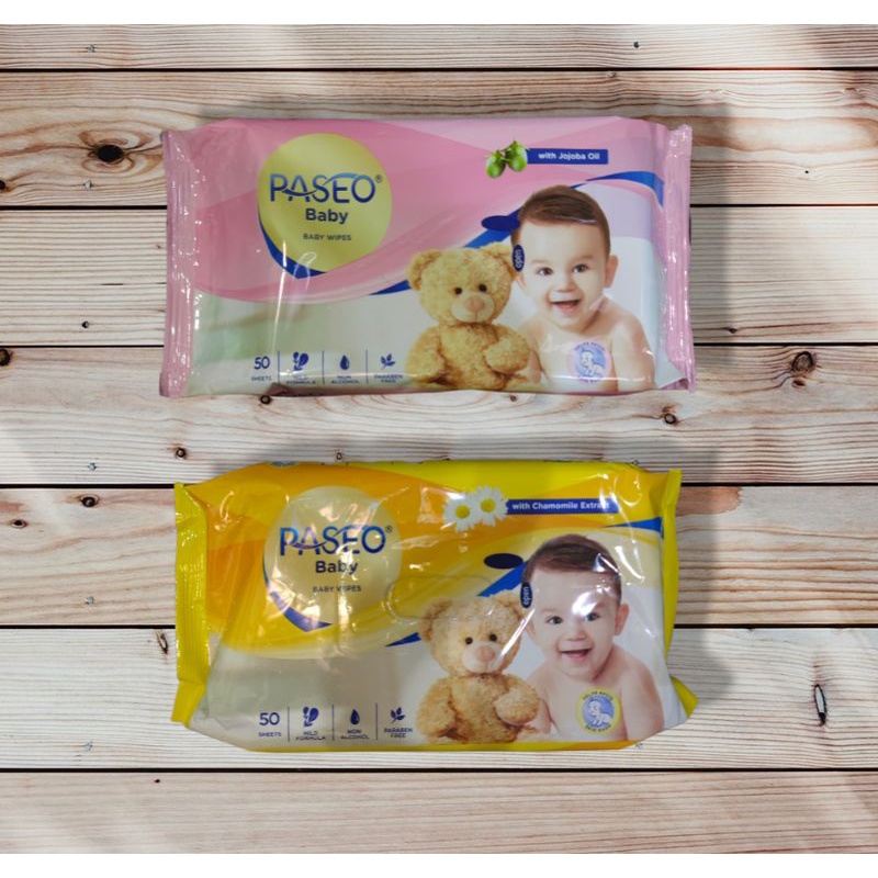 Jual tissue Paseo Baby 50 sheet tisu basah paseo | Shopee Indonesia