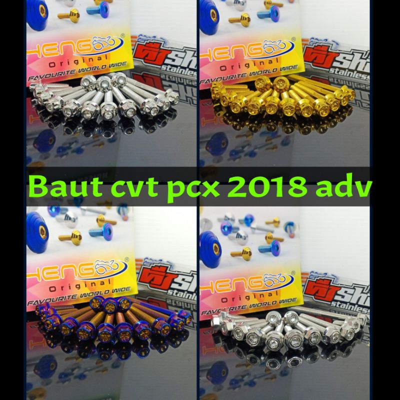 Jual Baut probolt CVT PCX ADV 150 Lokal 2018 2019 Probolt Stainless ...